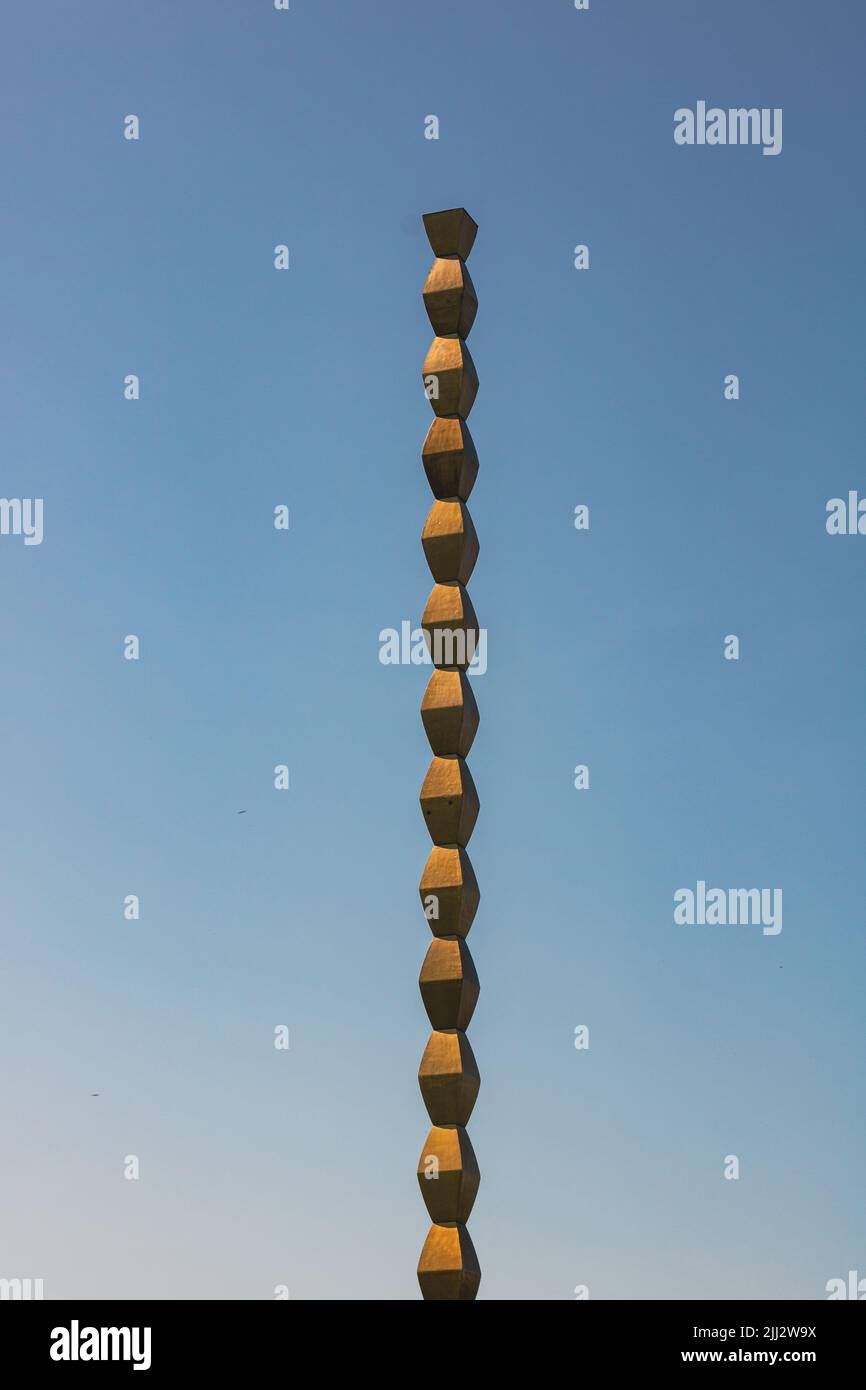 The Endless Column (Column of Infinite or Coloana Infinitului) made by ...