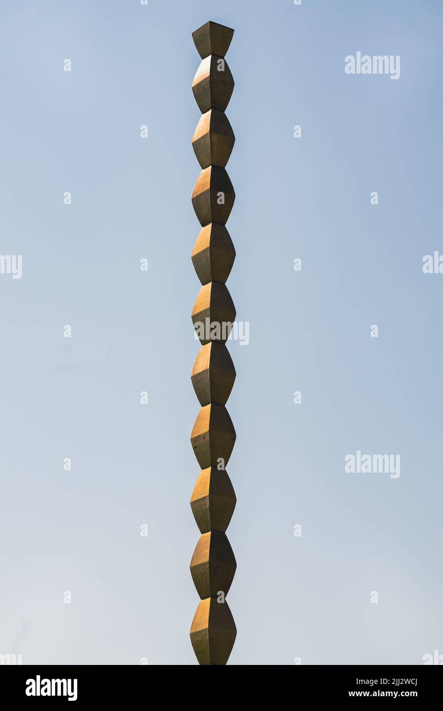 The Endless Column (Column of Infinite or Coloana Infinitului) made by ...