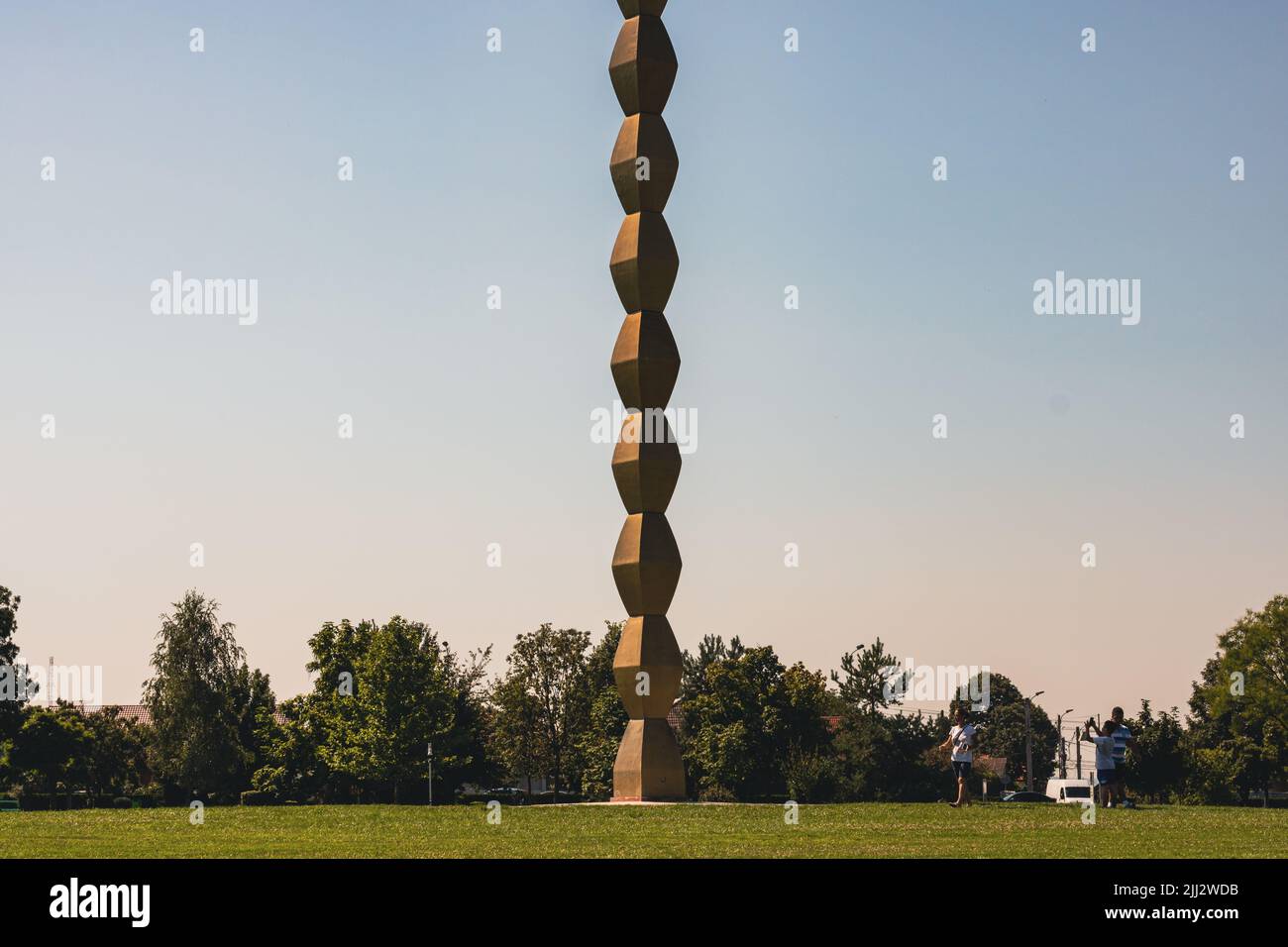 The Endless Column (Column of Infinite or Coloana Infinitului) made by ...