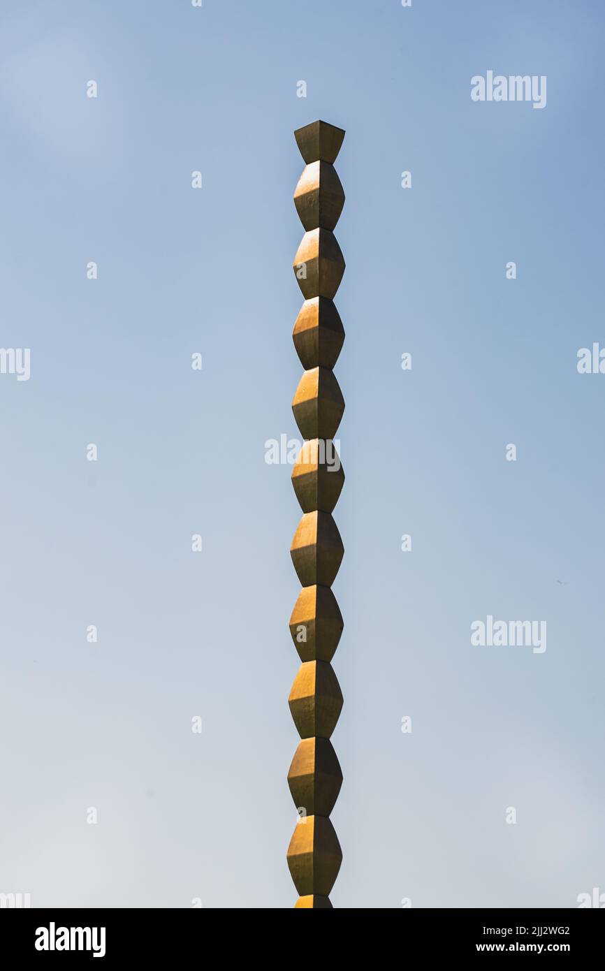 The Endless Column (Column of Infinite or Coloana Infinitului) made by ...