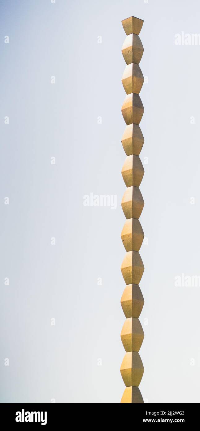 The Endless Column (Column of Infinite or Coloana Infinitului) made by ...