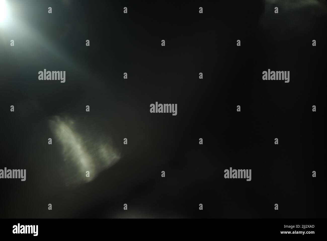 Real Lens Flare Shot on Black Background Stock Photo - Alamy