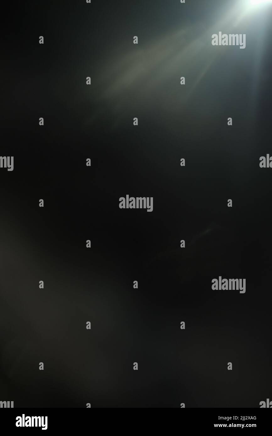 Real Lens Flare Shot on Black Background Stock Photo - Alamy