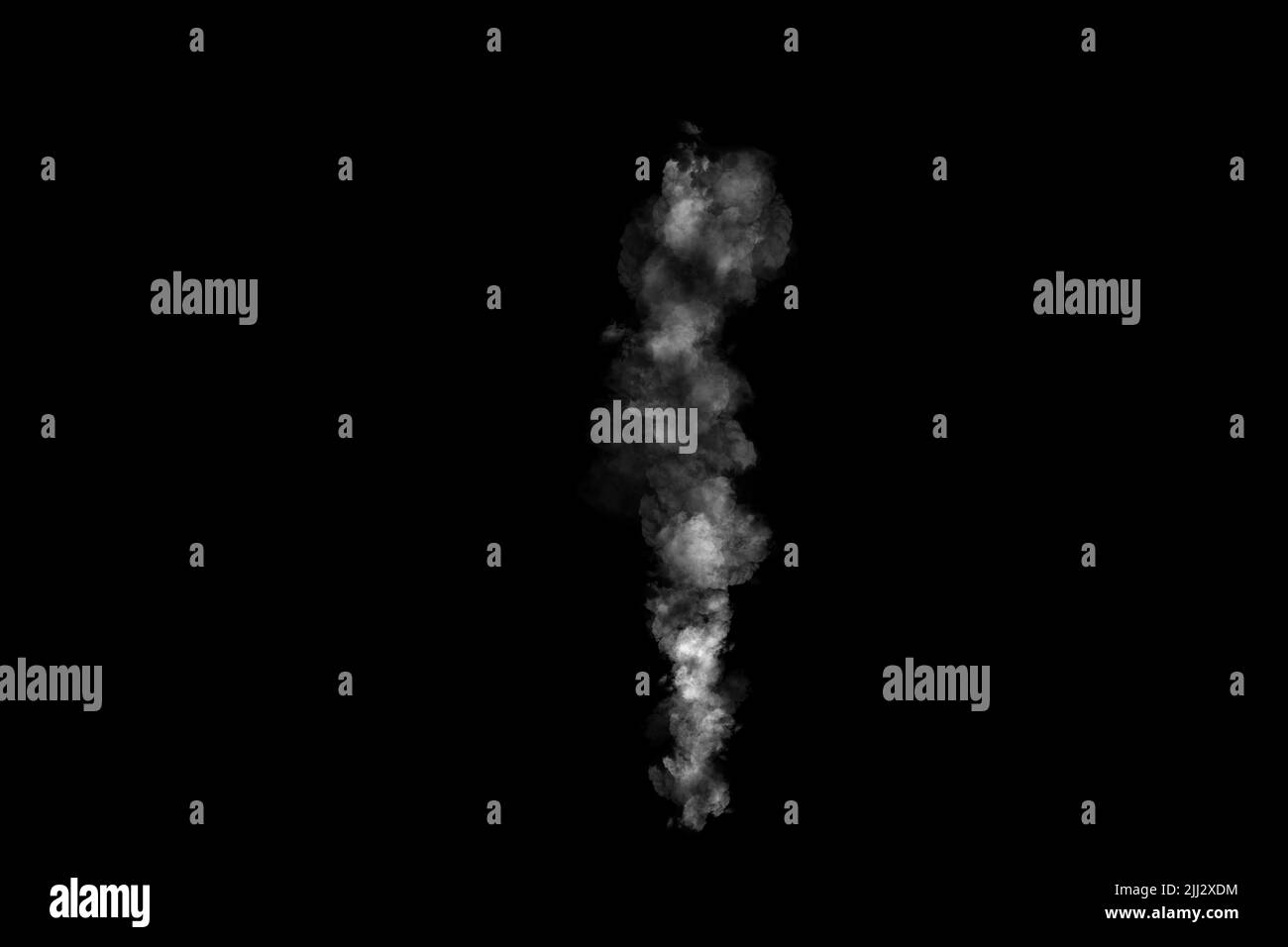 Puff of smoke on a black background Stock Photo - Alamy