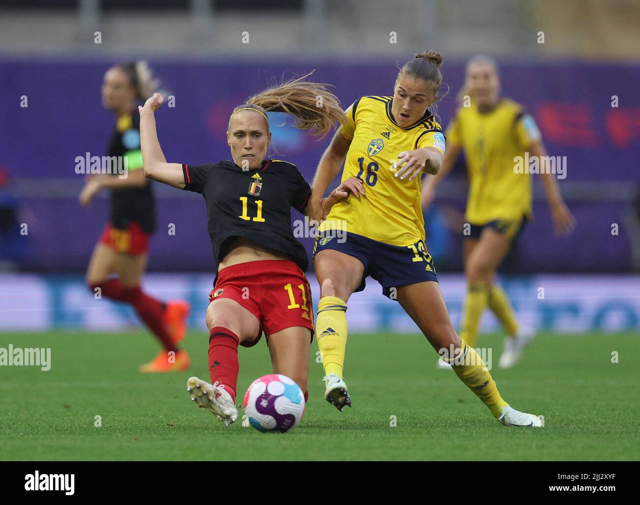 Euro 2022 filippa angeldahl hi-res stock photography and images - Alamy