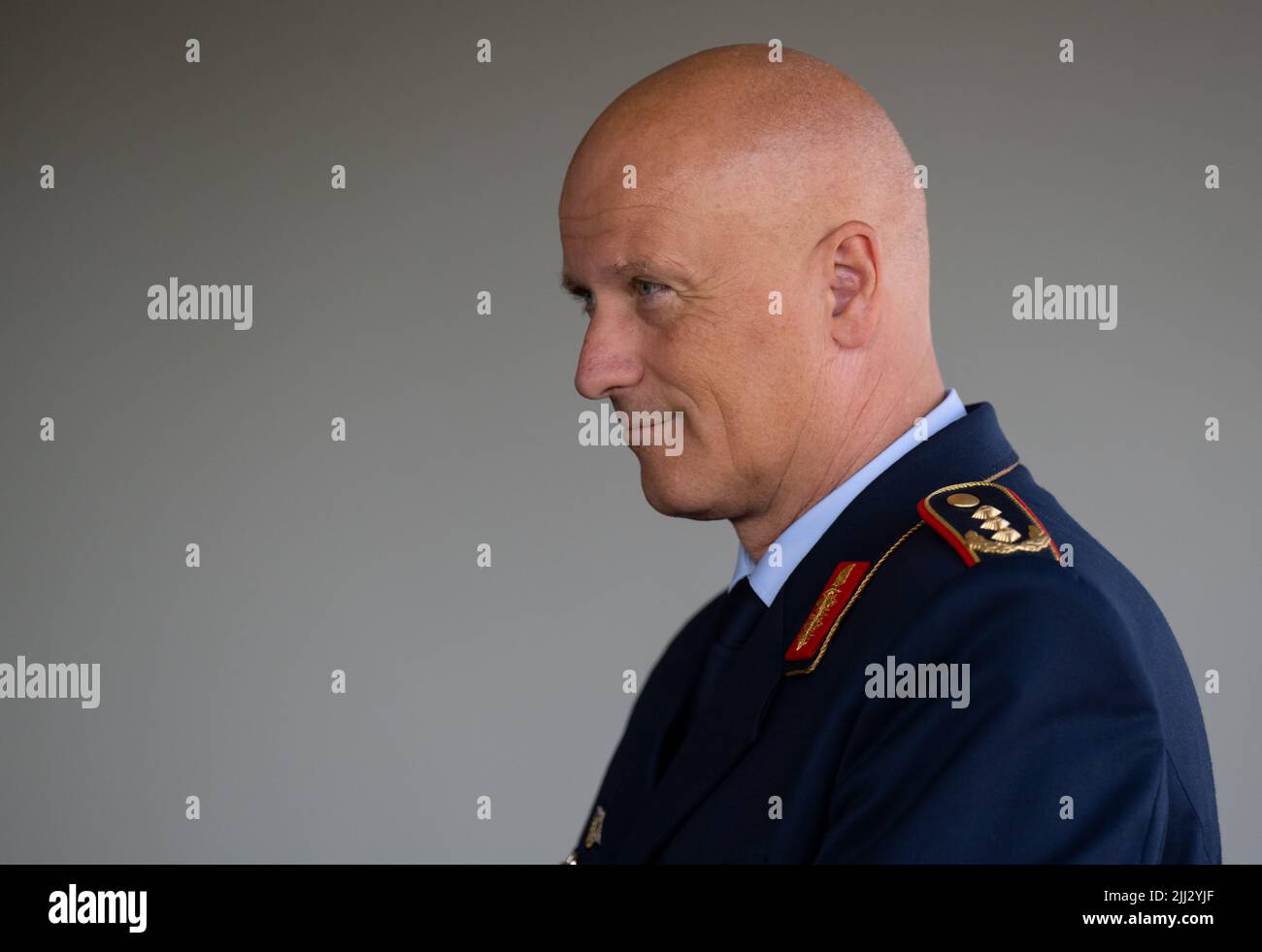 Neuburg A.D.Donau, Germany. 22nd July, 2022. Lieutenant General Ingo ...