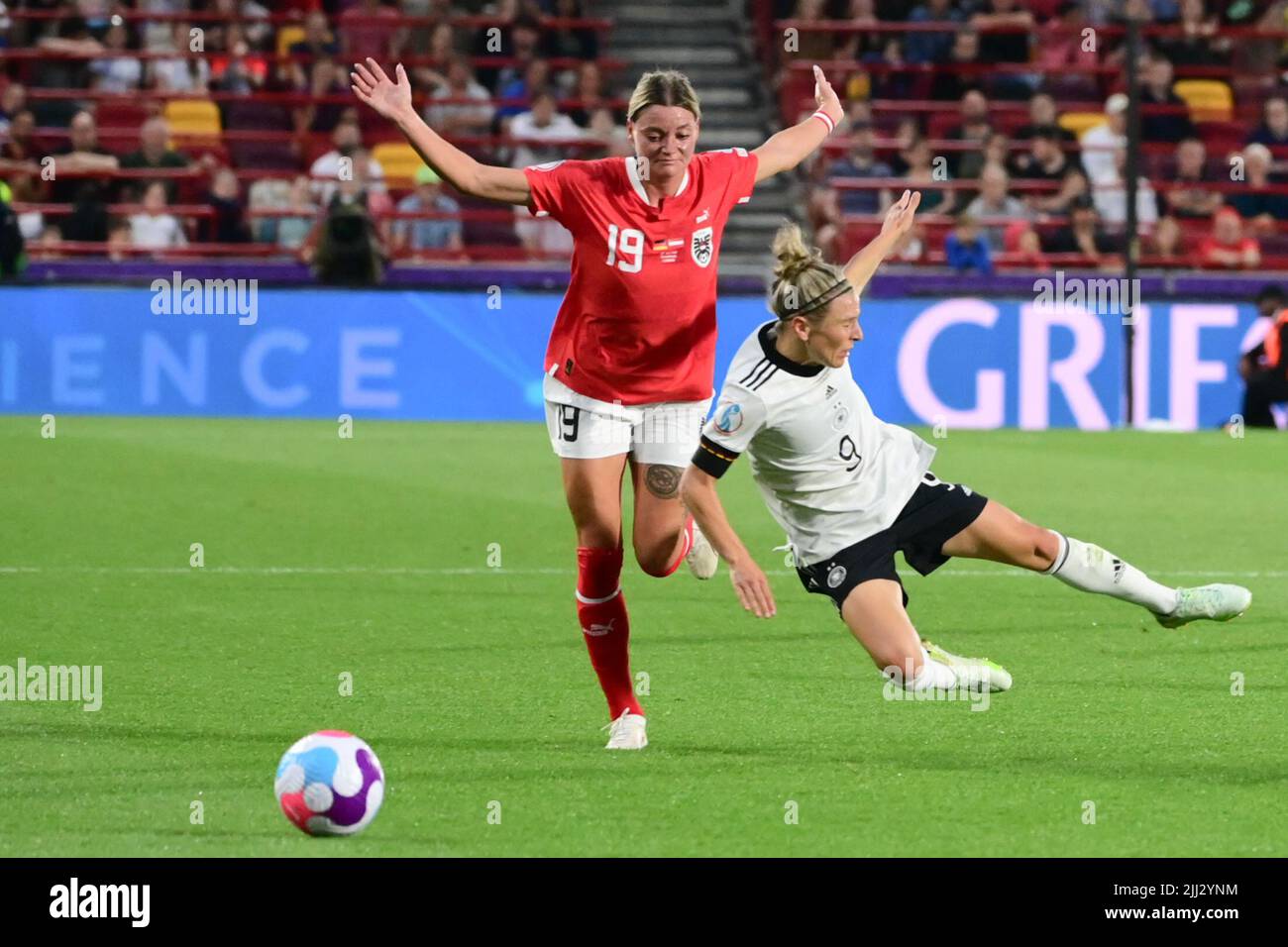 Brentford, UK. 21st July, 2022. Soccer, Women: European Championship ...