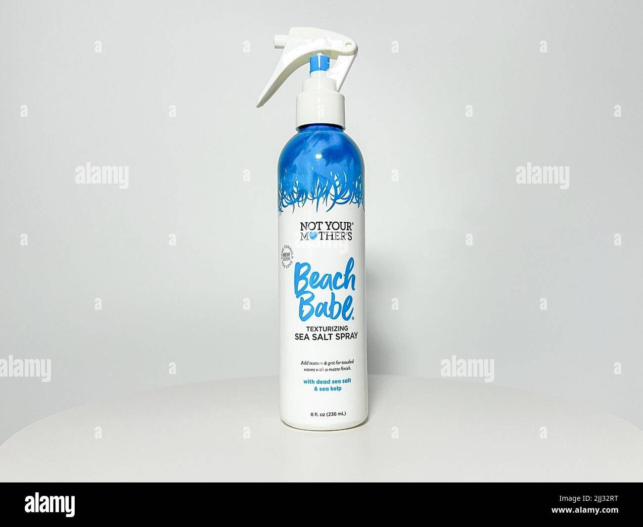 Orlando, FL USA - July 14, 2022: A bottle of Beach Babe texturizing sea ...