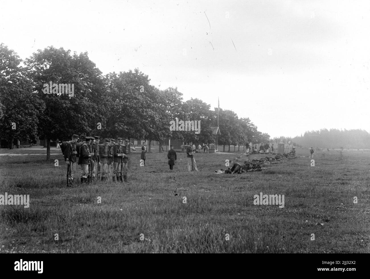 Army barracks image Black and White Stock Photos & Images - Alamy