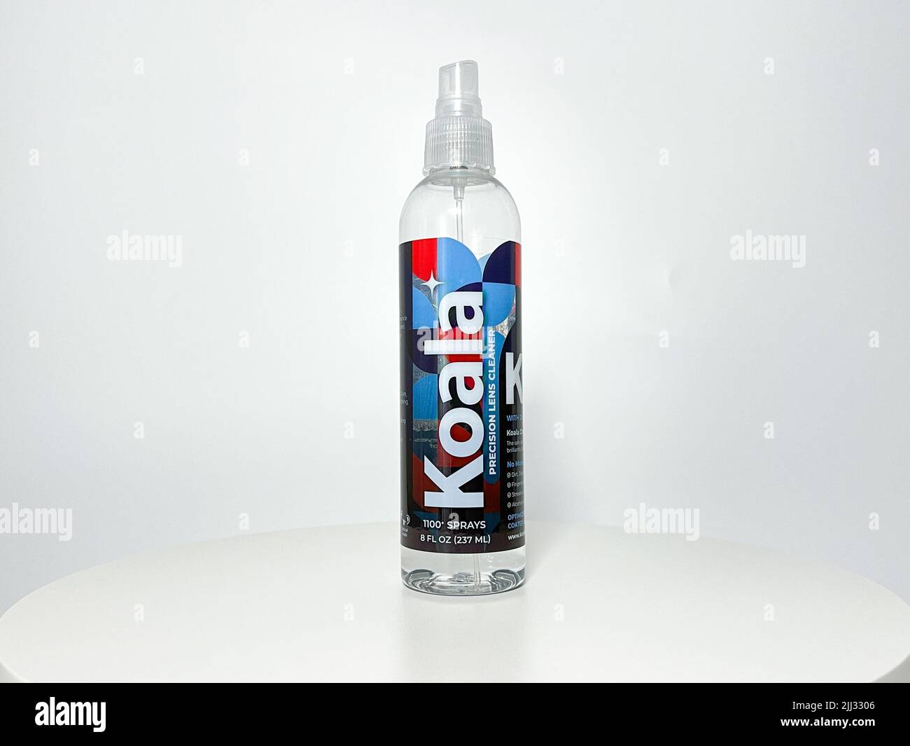 Orlando, FL USA - July 14, 2022: A bottle of Koala Lens Cleaner on a ...