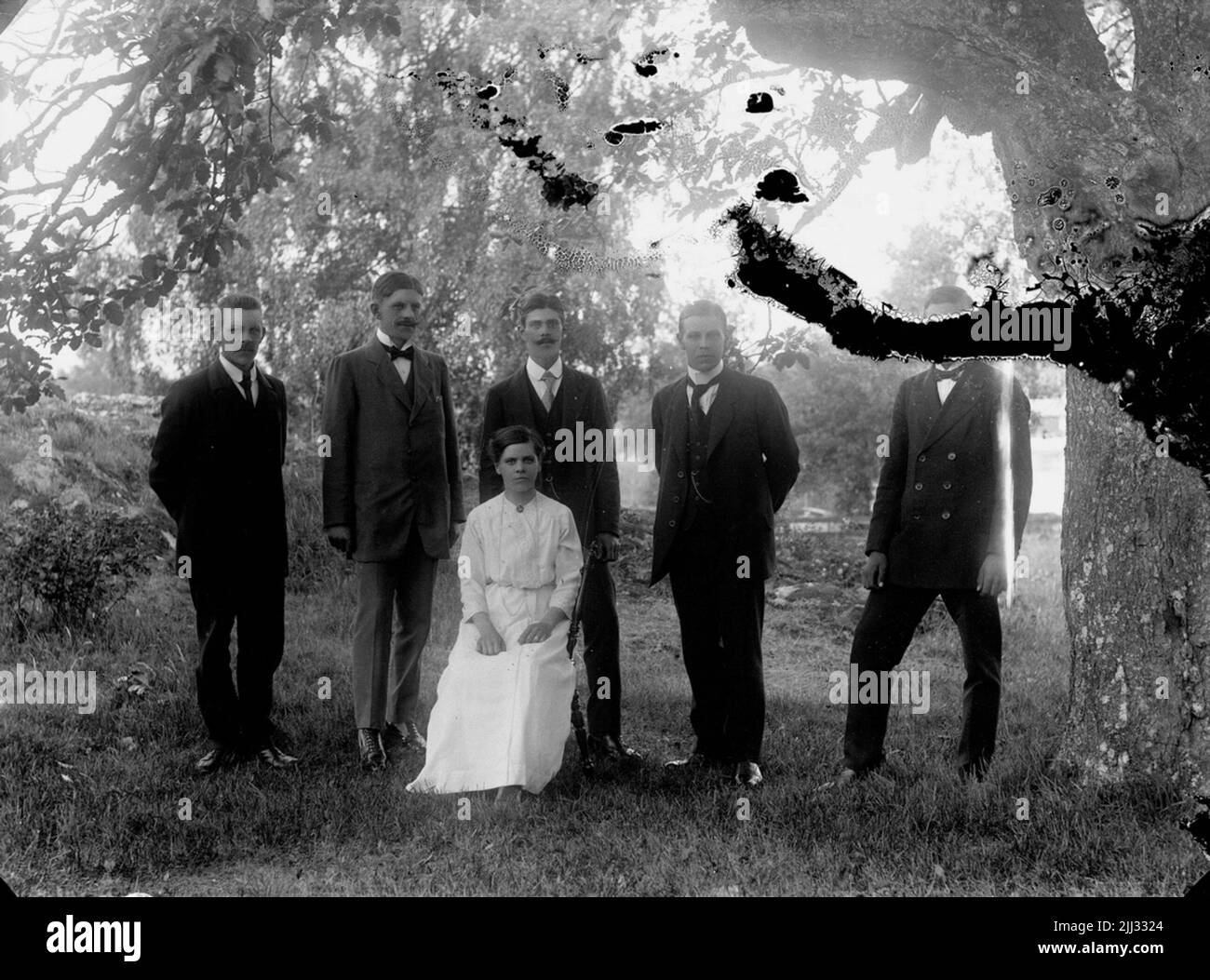 Group picture six people Stock Photo - Alamy