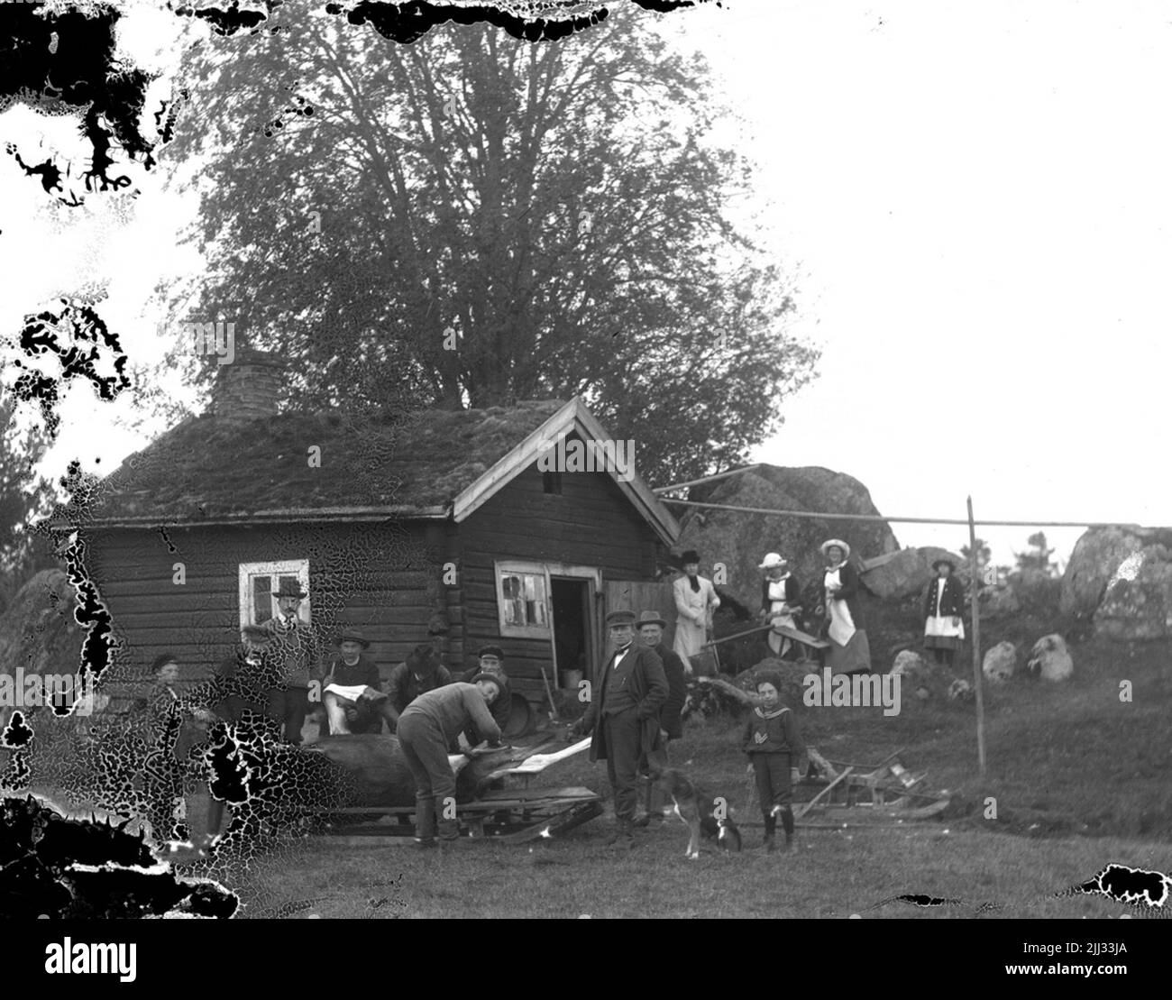 Hunt preparation Black and White Stock Photos & Images - Alamy