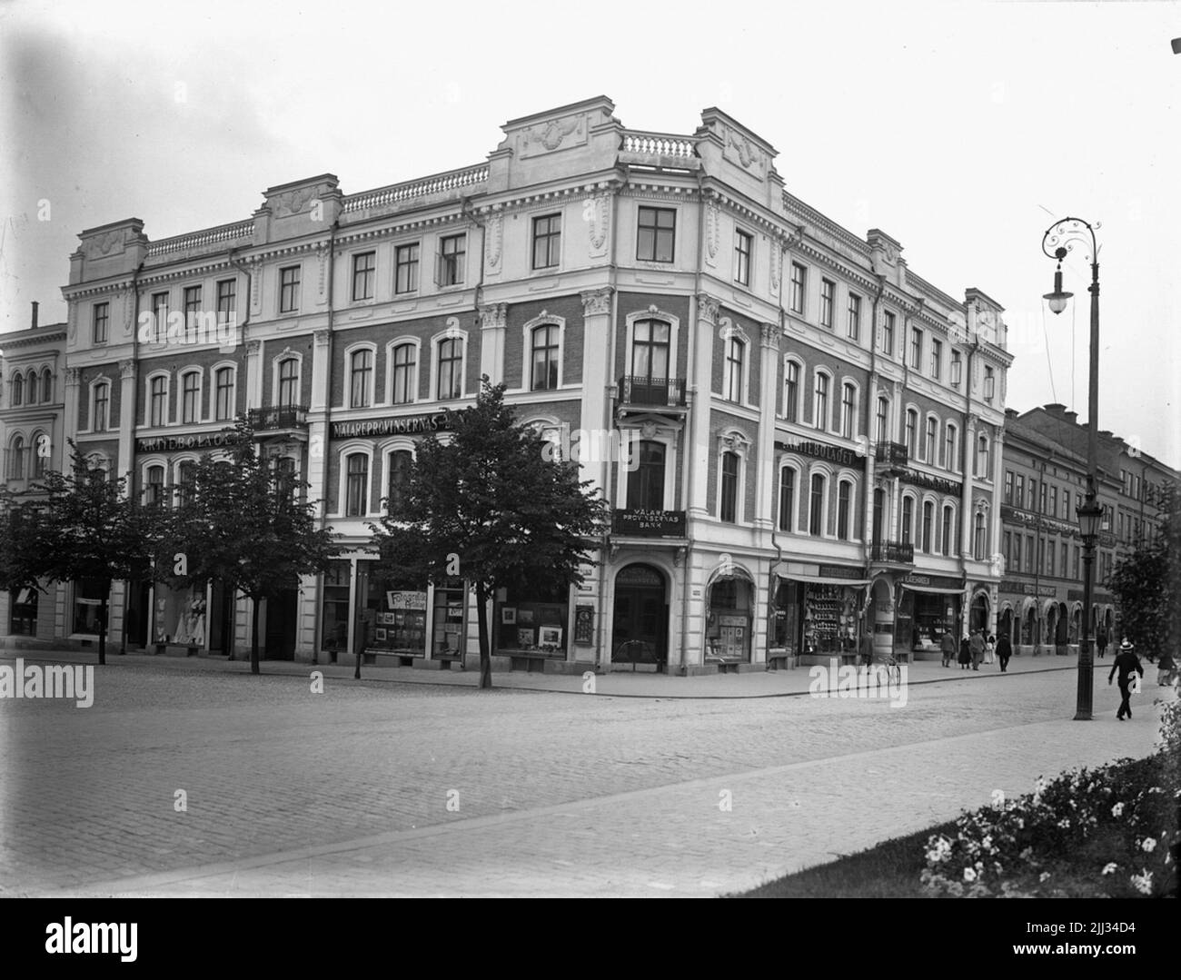 Red white facade Black and White Stock Photos & Images - Alamy