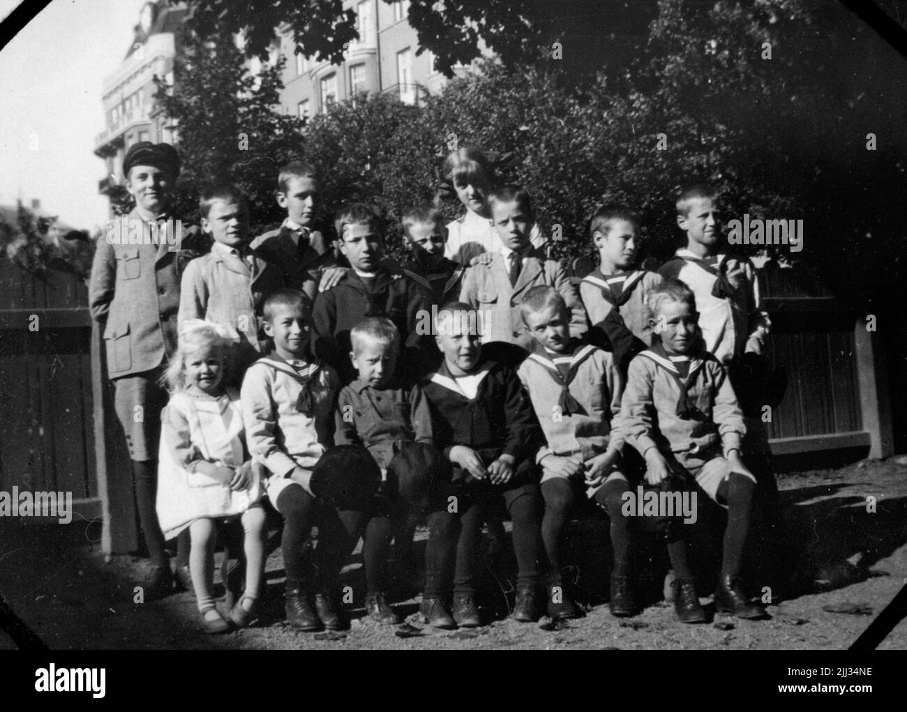 White Orphan Children