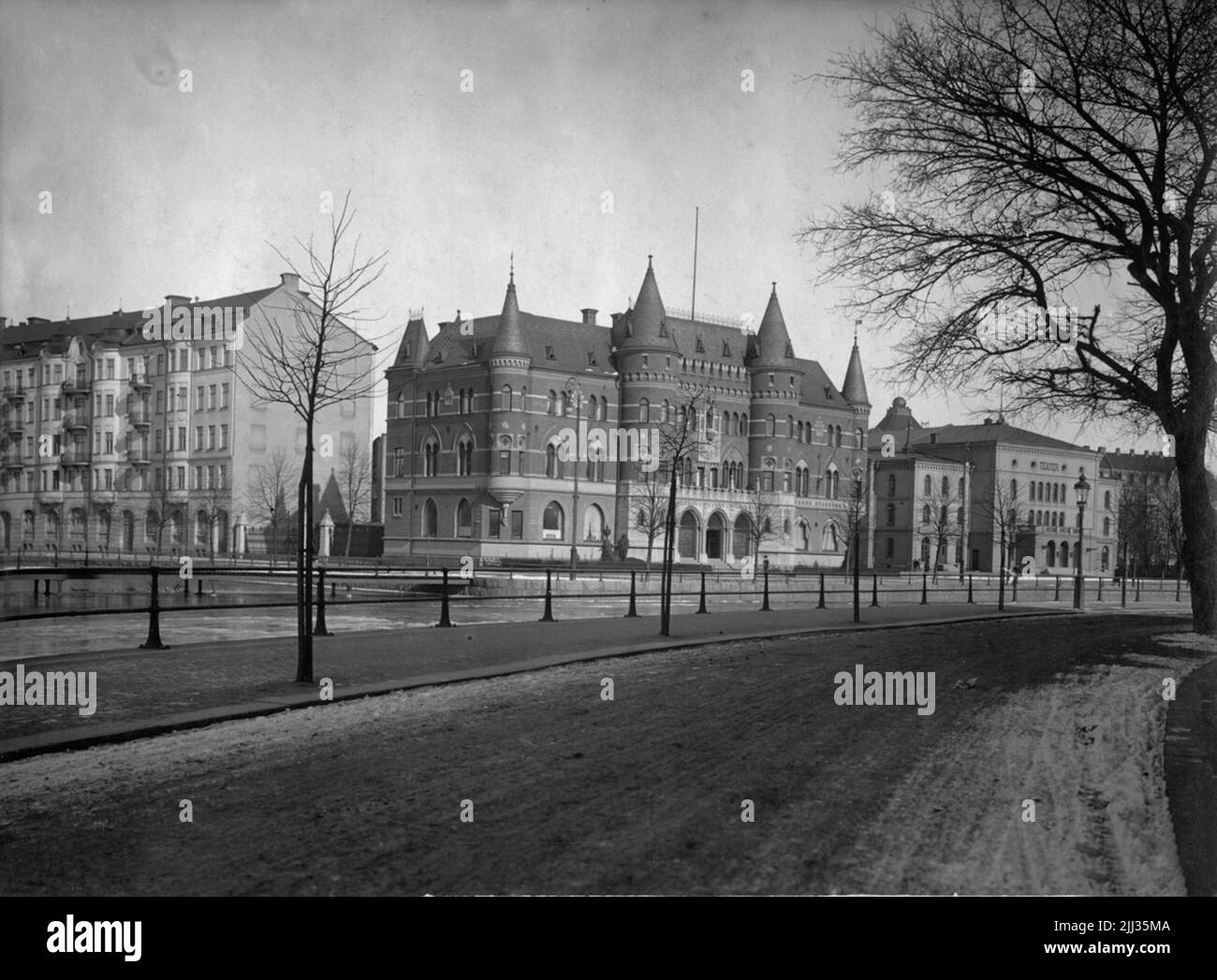 Nerikes Allehanda, Old Theater Stock Photo - Alamy