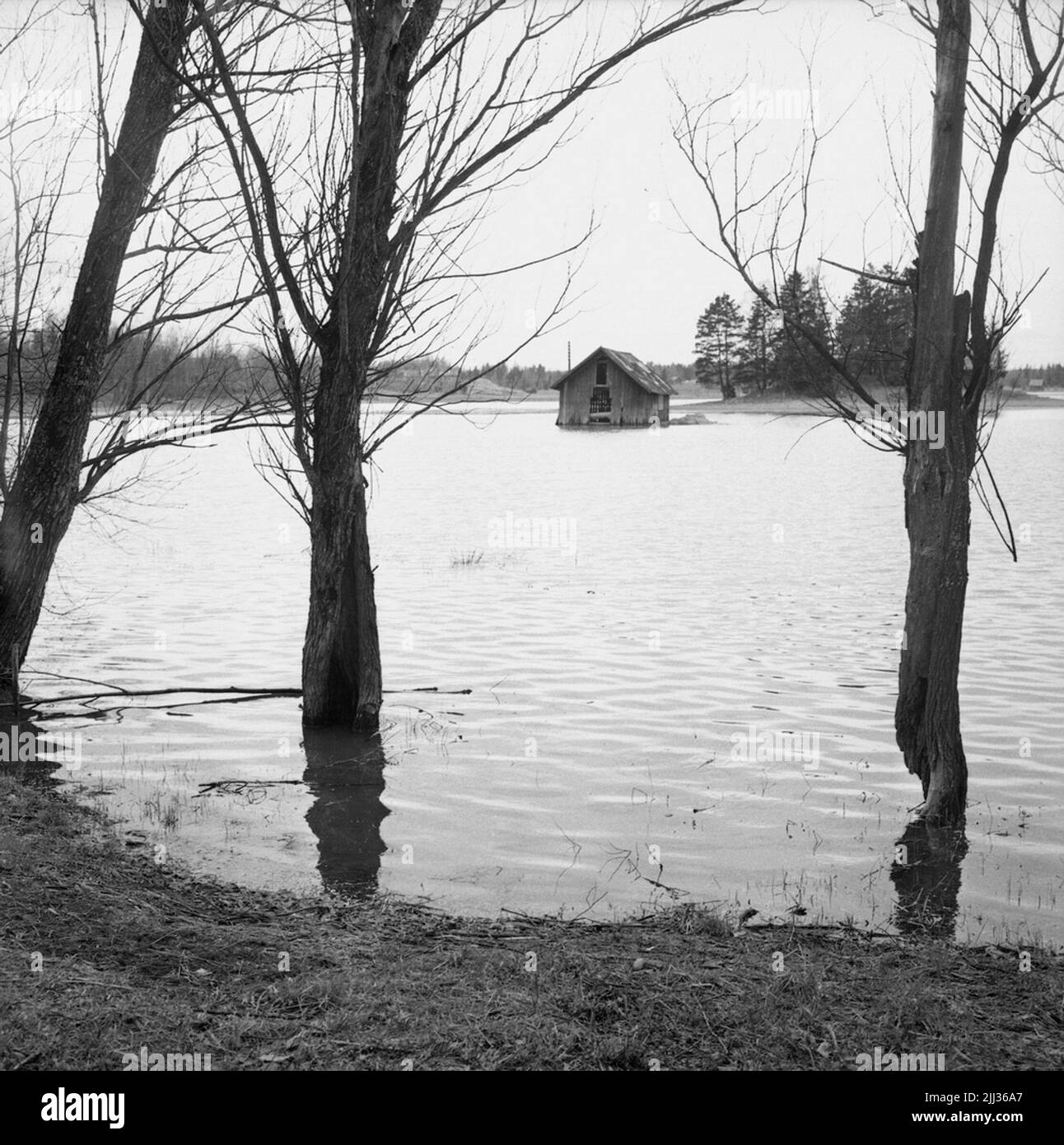 Record floods Black and White Stock Photos & Images - Alamy
