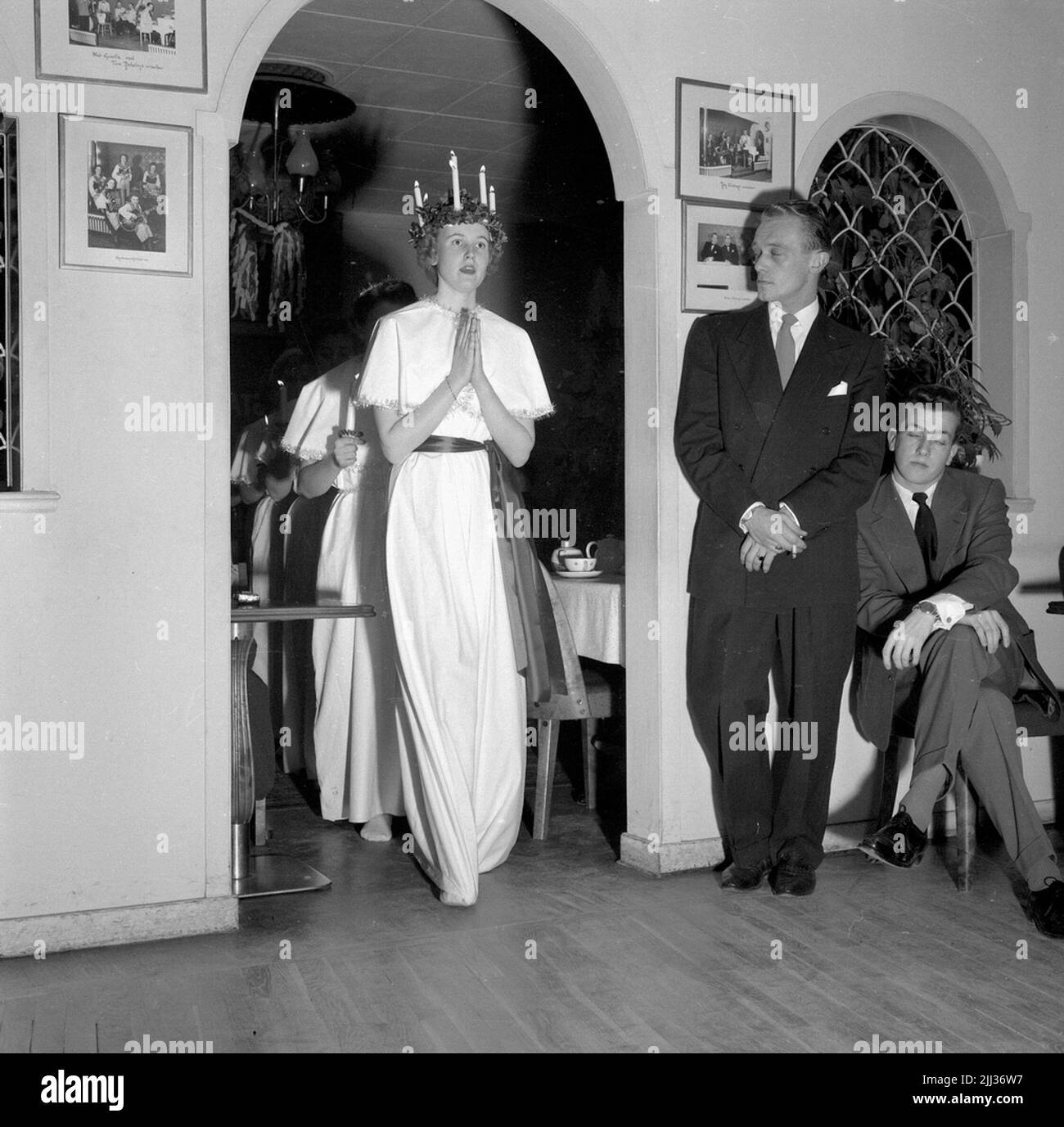 Resos pay, "Lucia" .13 December 1954 Stock Photo - Alamy