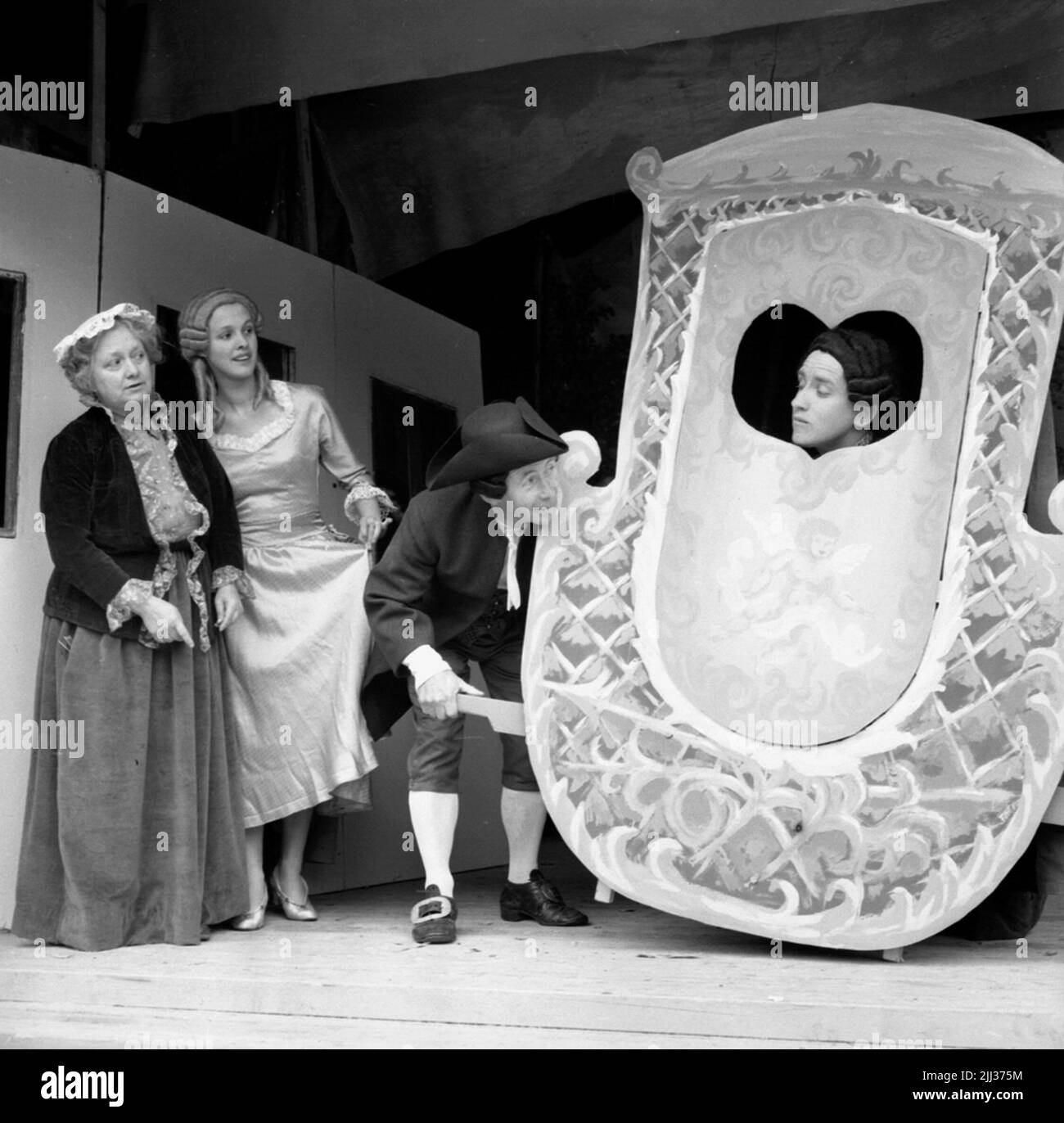 Thespis generalrepetition.13 juni 1955 Stock Photo - Alamy