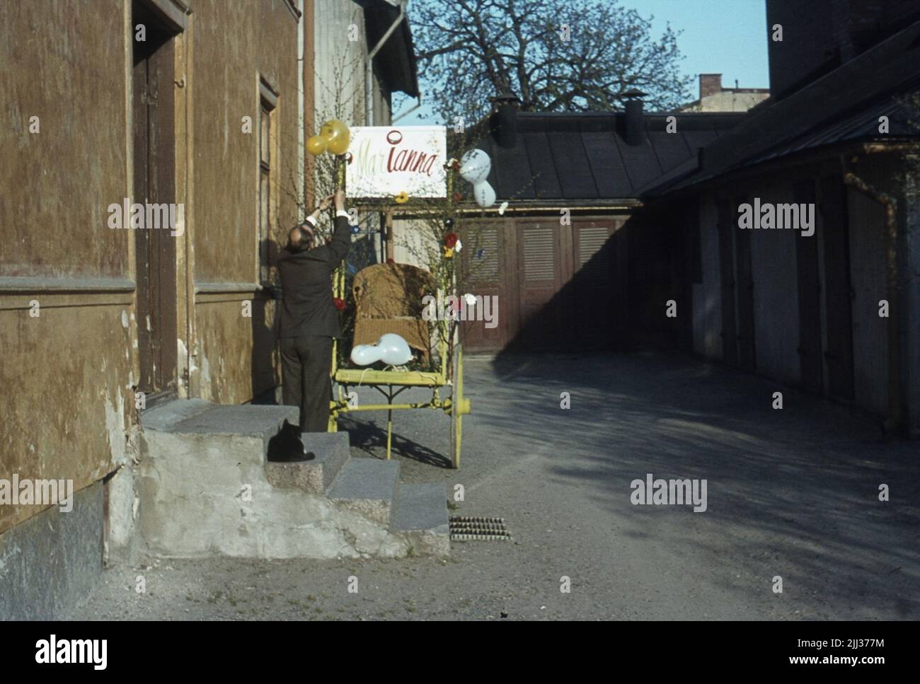 Marianna Borgs, student degree day, May 7, 1965 Stock Photo - Alamy