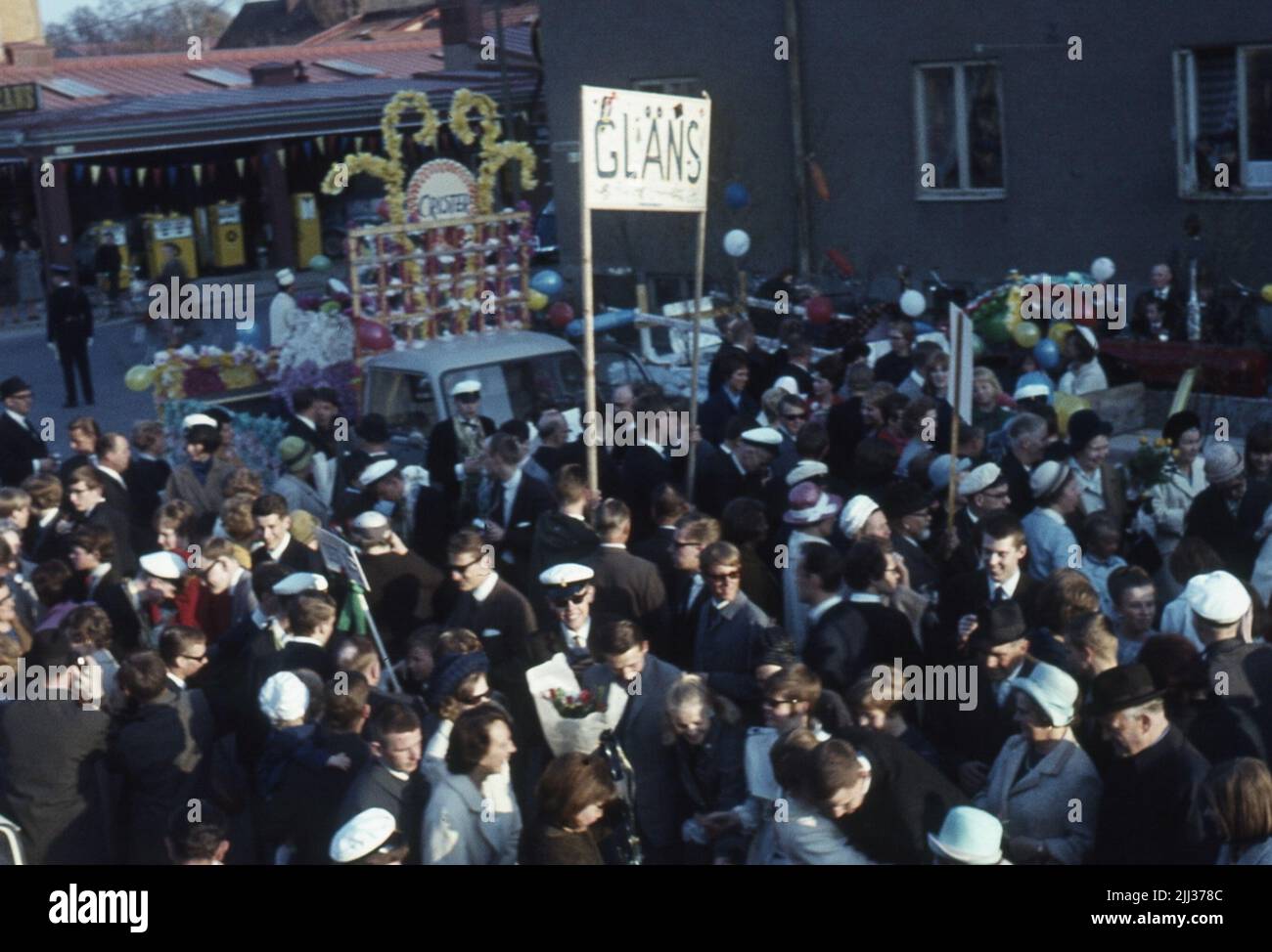 Marianna Borg's student degree day, May 7, 1965 Stock Photo - Alamy