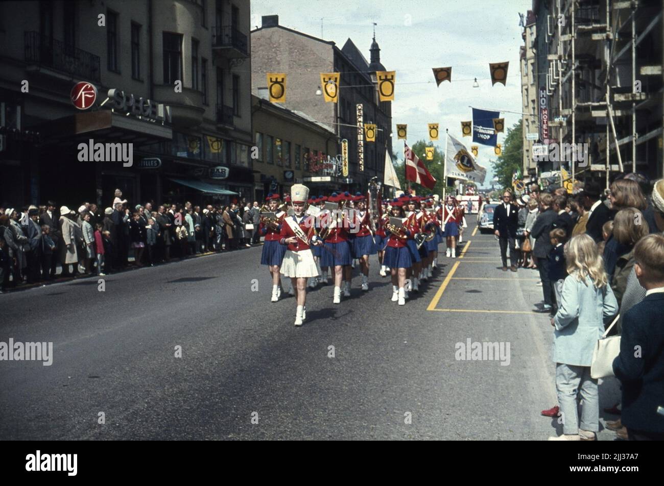Parade, Children's Day train, May 22, 1965 Stock Photo - Alamy