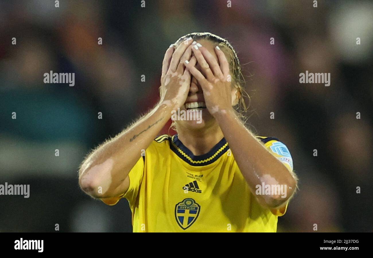 Euro 2022 filippa angeldahl hi-res stock photography and images - Alamy