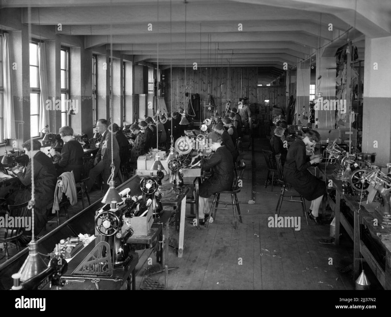 Shoe production line workers hi-res stock photography and images - Alamy