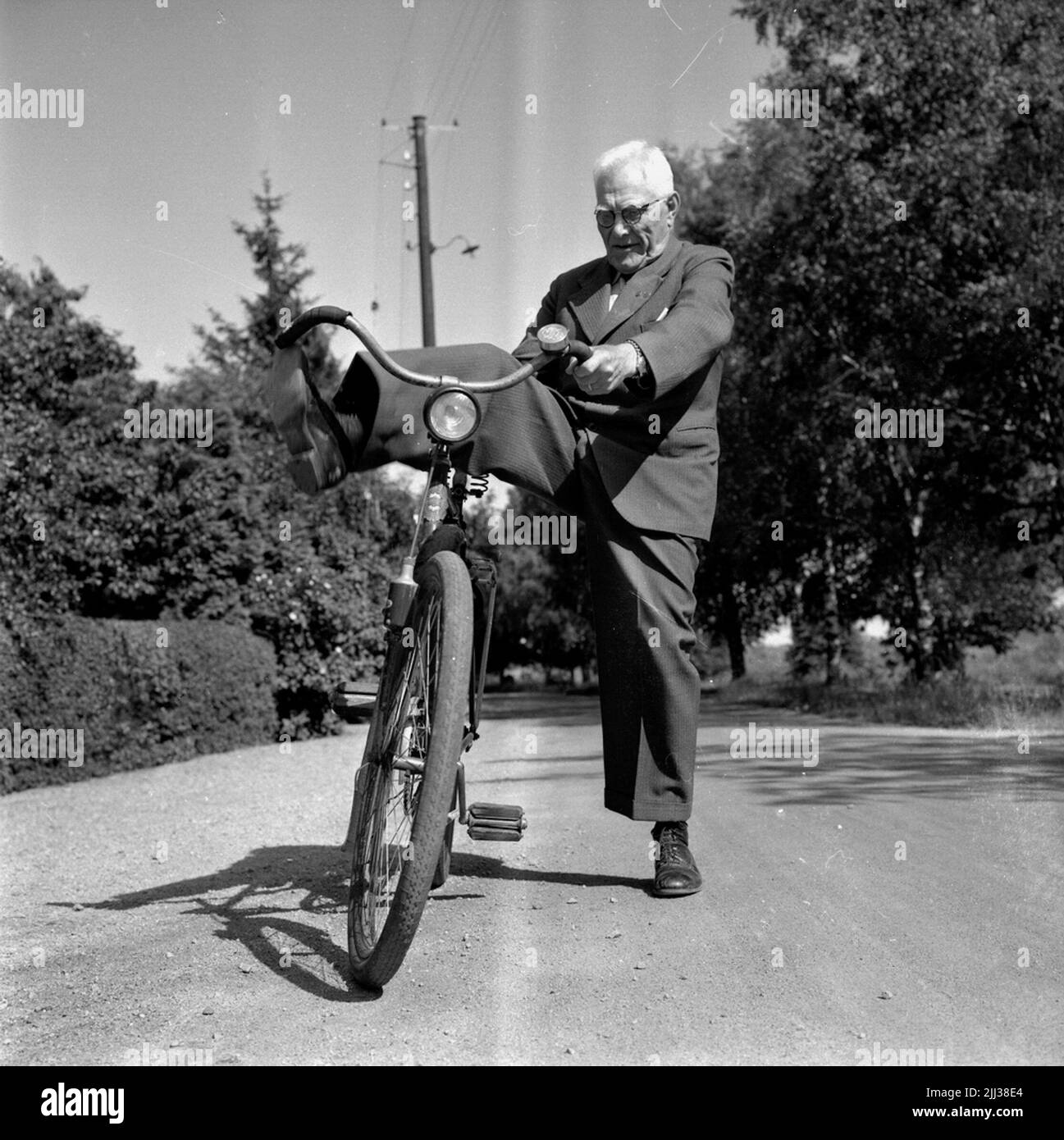 20-Gubbe celebrates 80 years.21 July 1955 Stock Photo - Alamy