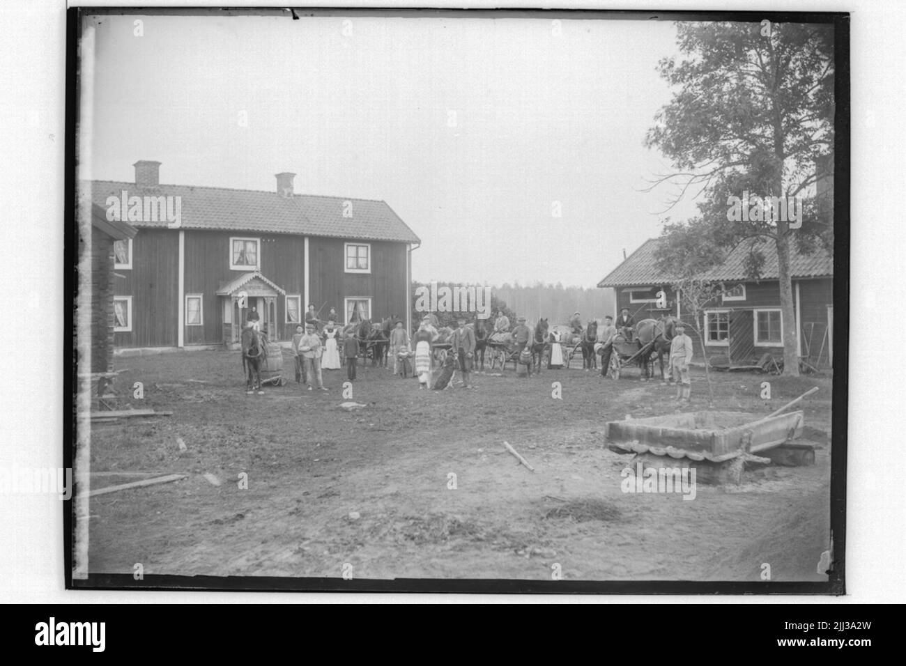 Buildings, 20 people. Two -storey couple's cottage, outbuilding. Seven ...