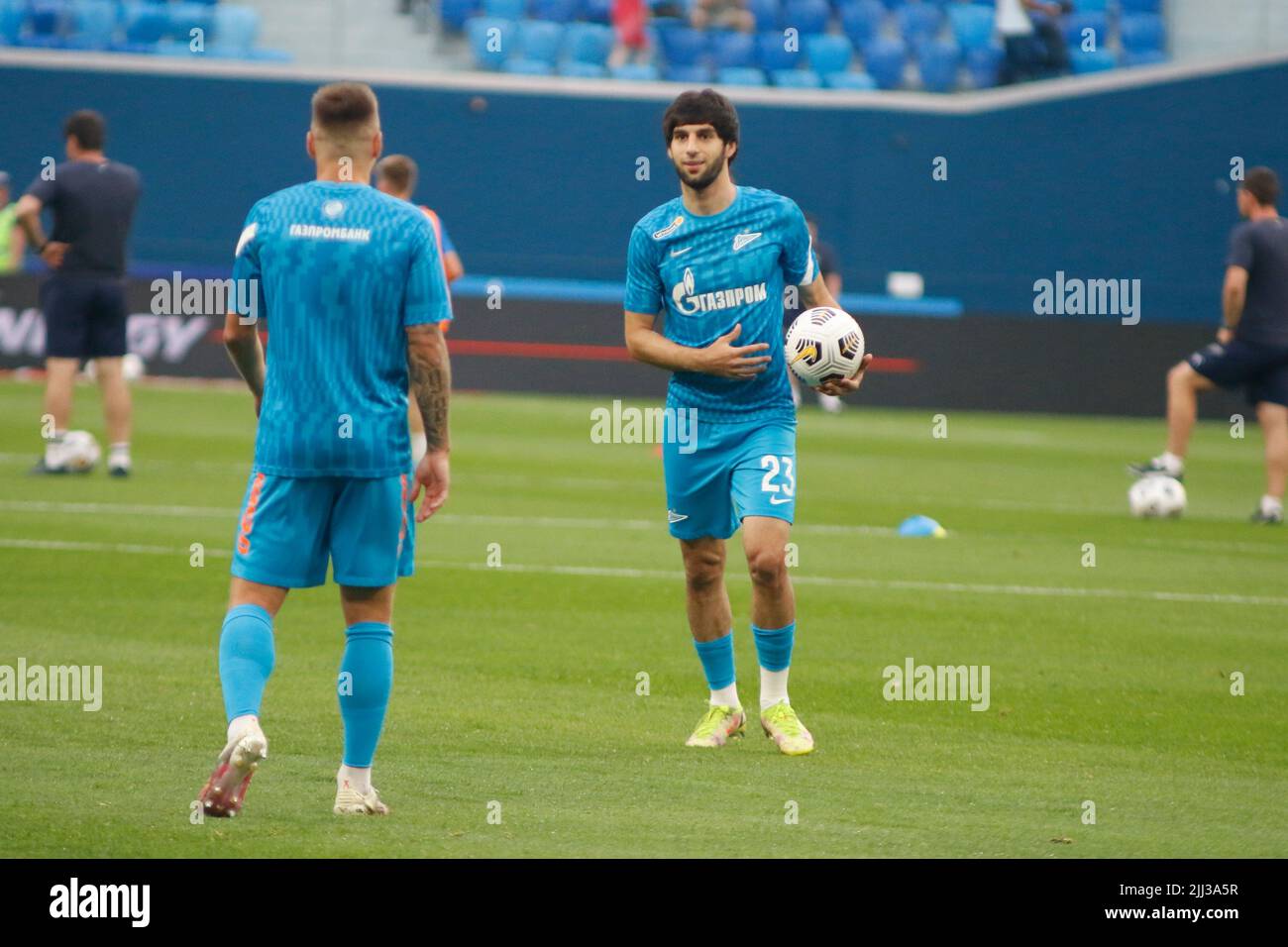 Saint Petersburg, Russia,22july 2022: Football. Russian Premier League ...