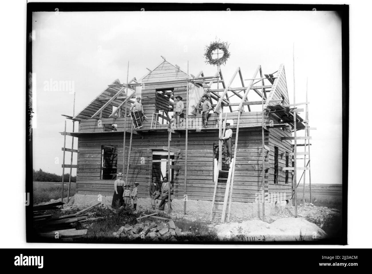 Material gathering Black and White Stock Photos & Images - Alamy