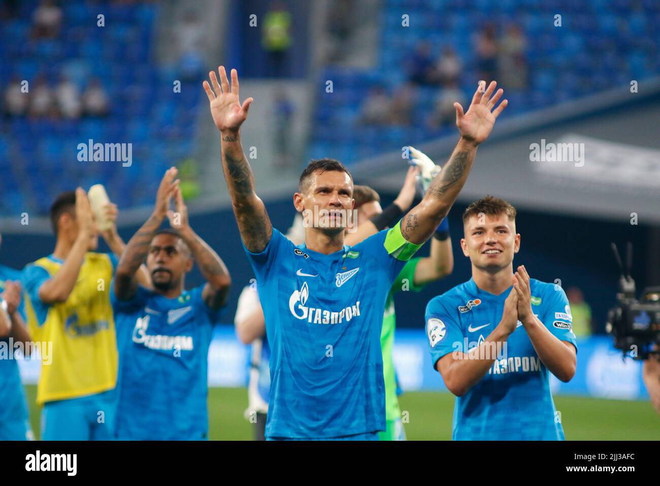Saint Petersburg, Russia,22july 2022: Football. Russian Premier League ...