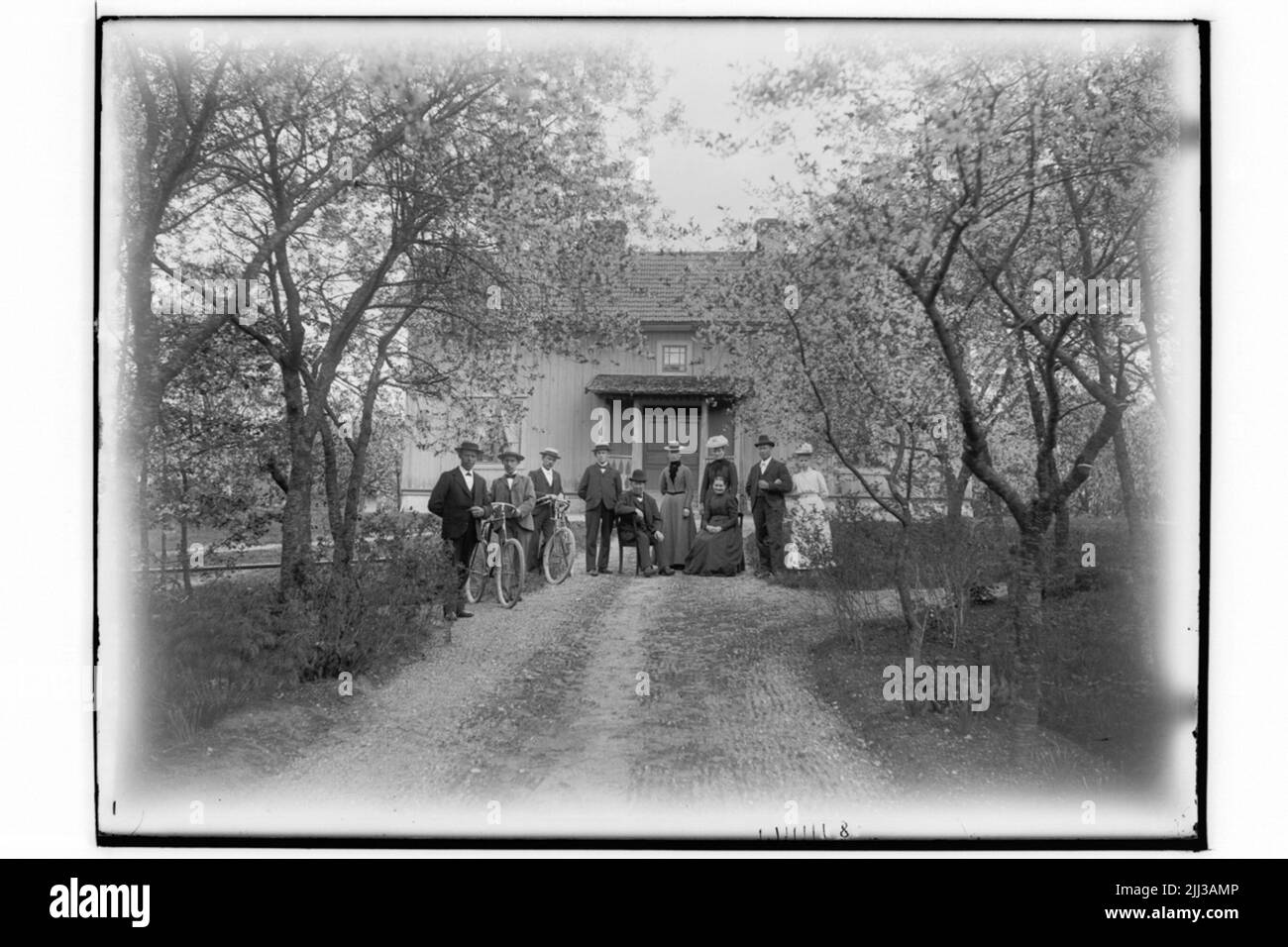 Two daylight housing Black and White Stock Photos & Images - Alamy