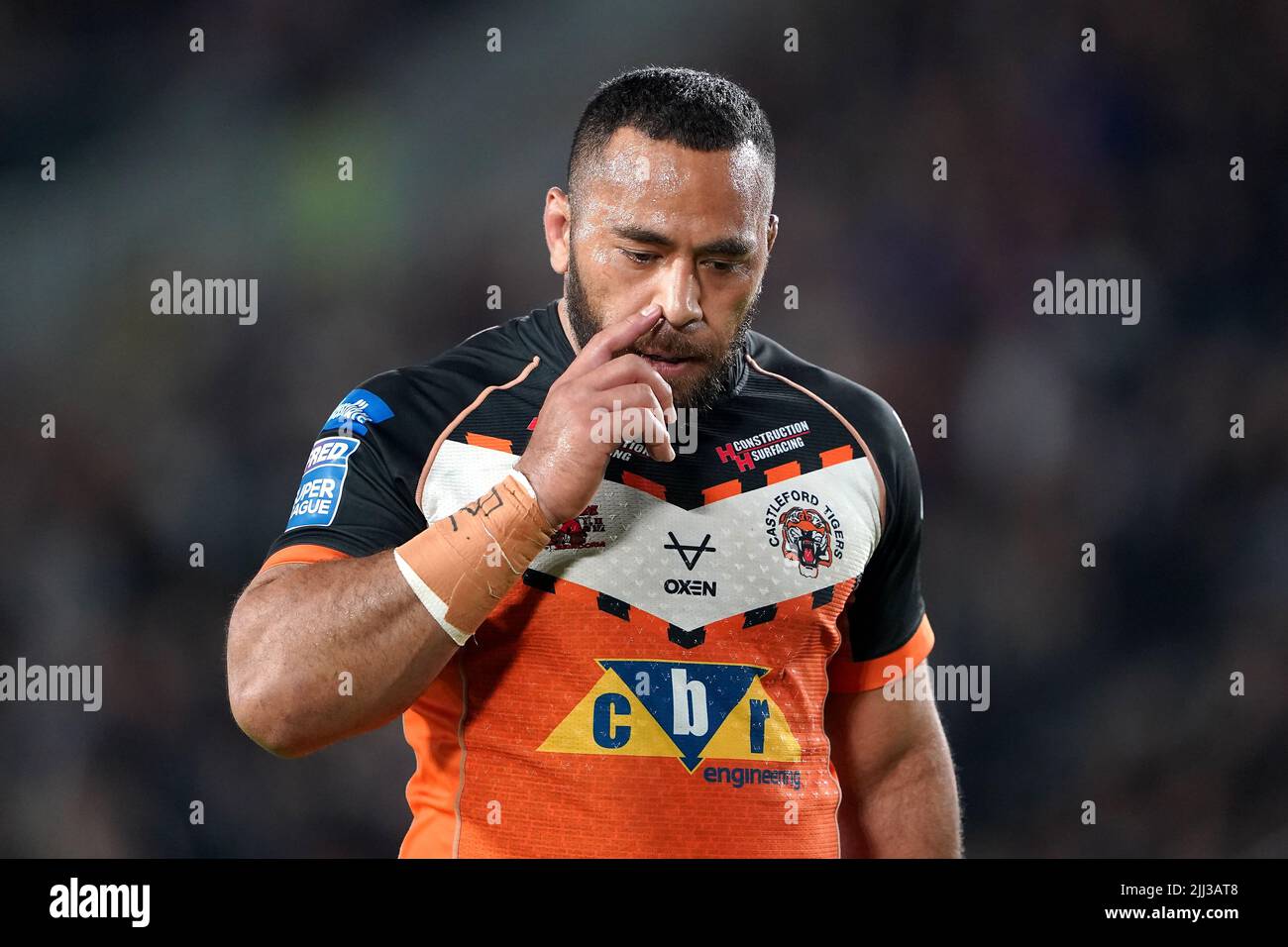 Castleford Tigers' Suaia Matagi during the Betfred Super League match ...