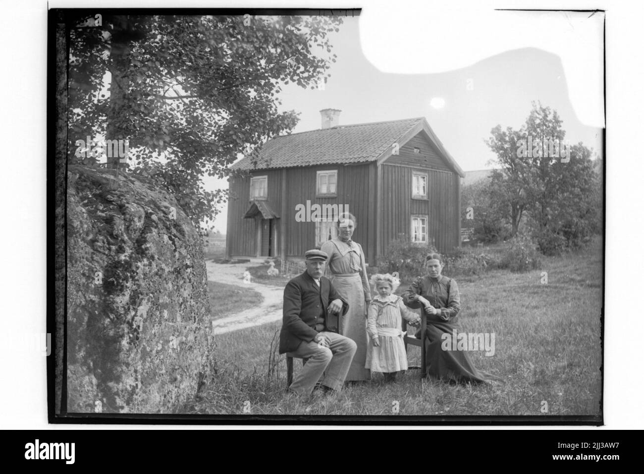 Two -storey residential building. Family 4 people.Johan Persson Stock ...
