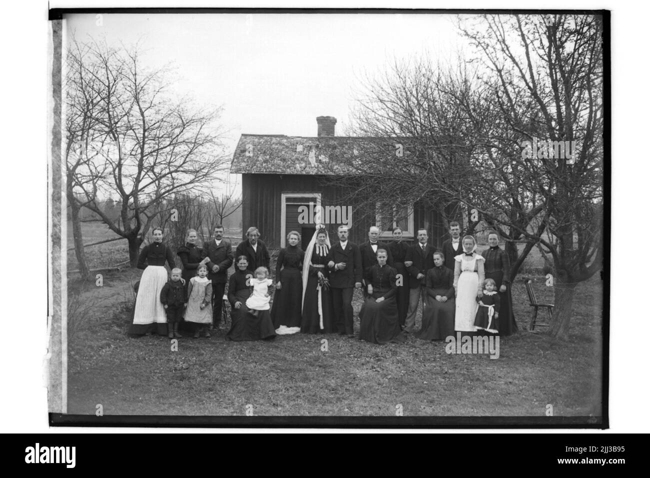 Wedding. 20 persons Stock Photo - Alamy