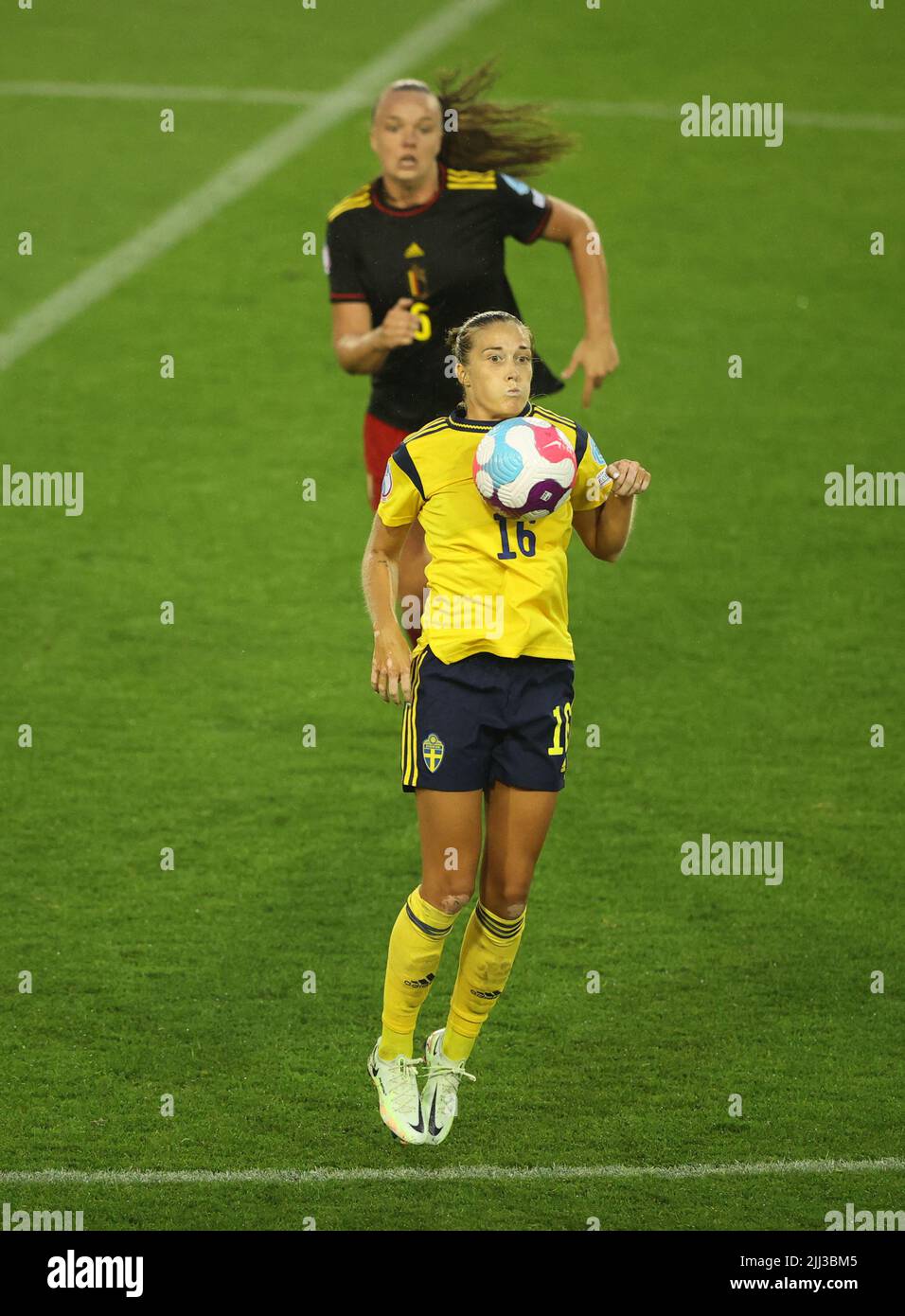 Euro 2022 filippa angeldahl hi-res stock photography and images - Alamy
