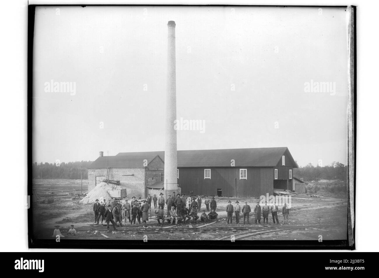 Grythem's steam saw, steam engine house and warehouse building.40 ...