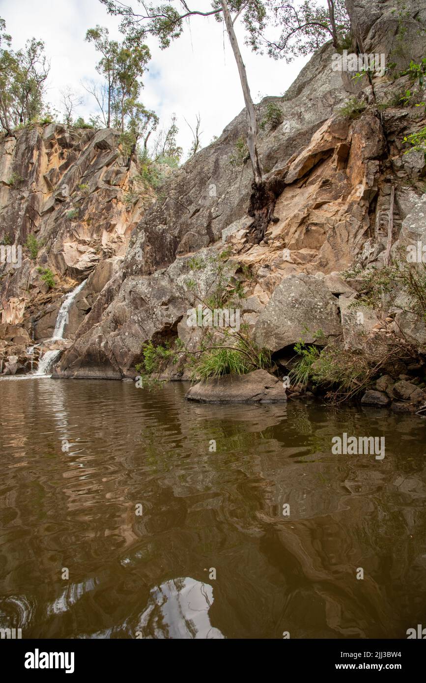 Stunning Australian bush landscape at Crows Nest Falls, Queensland ...