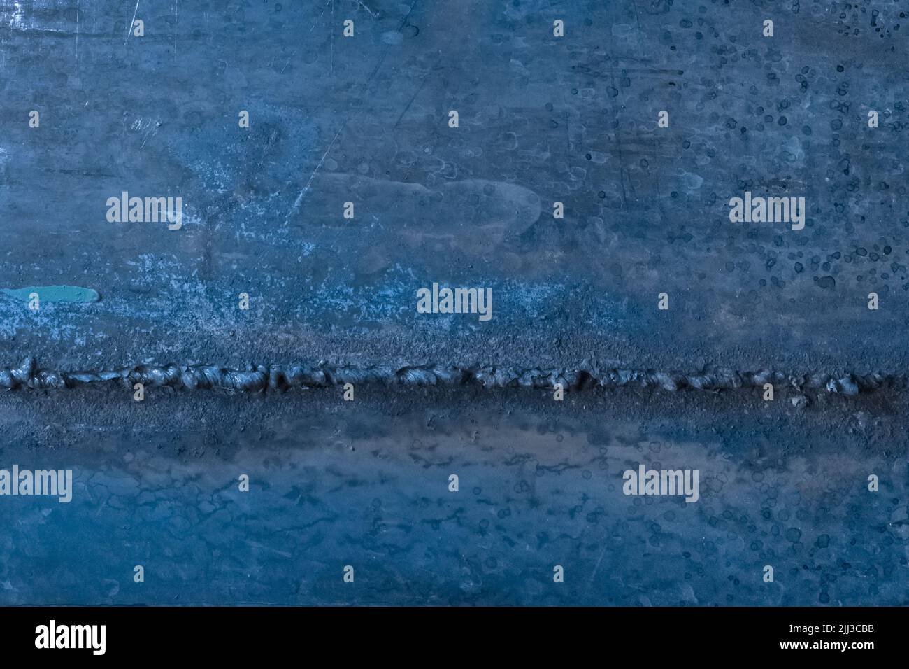 Process welding work slag industry steel blue metal work texture ...