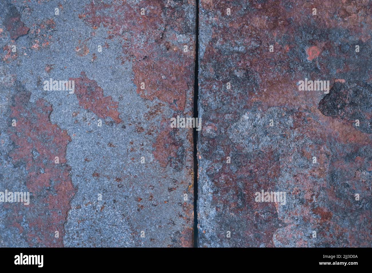 Old Rusty Obsolete Metal Texture Cut Steel Line Strip Sawn Background ...