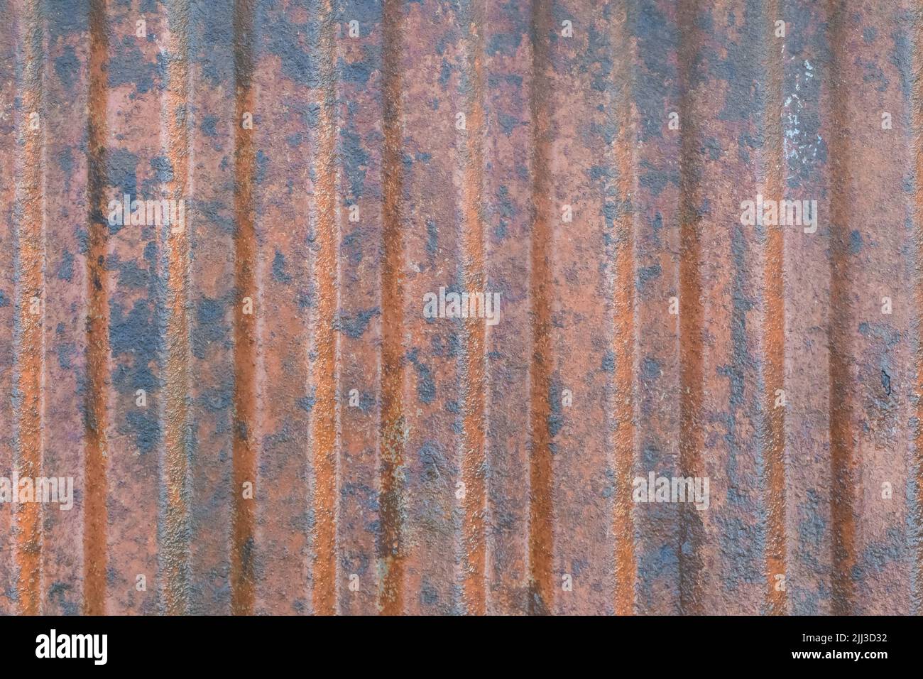 Old Rusty Brown Corrugated Metal Texture Abstract Background Steel ...