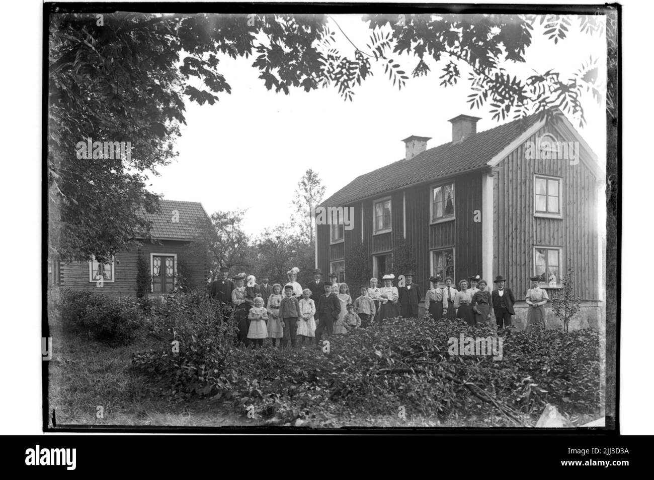 Two -storey residential building and a one -storey residential building ...