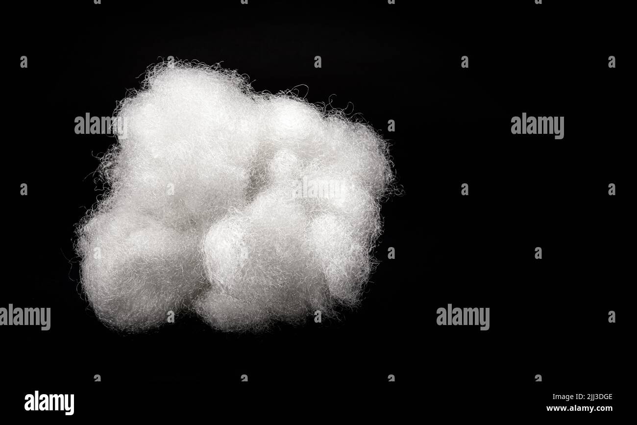 polyester, silicone or glass fiber, a synthetic fiber made with ...