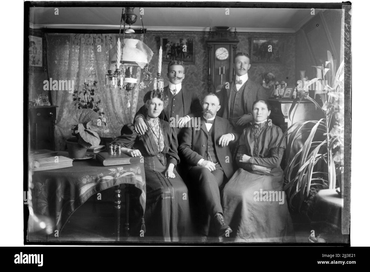 Architecture study perspective interior Black and White Stock Photos ...