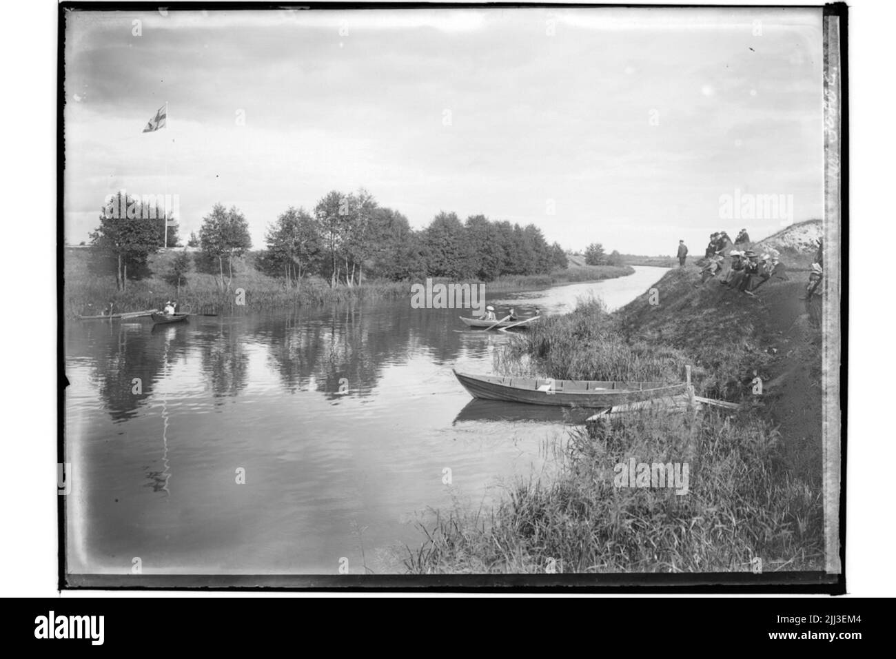 Channel installation Black and White Stock Photos & Images - Alamy