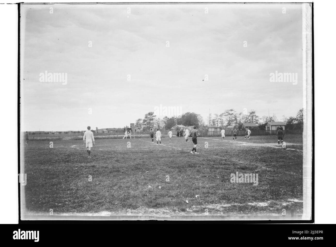 Football parks Black and White Stock Photos & Images - Alamy