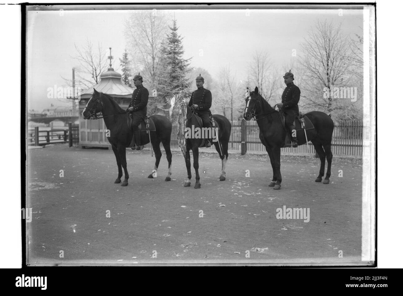 Three riding police Stock Photo - Alamy