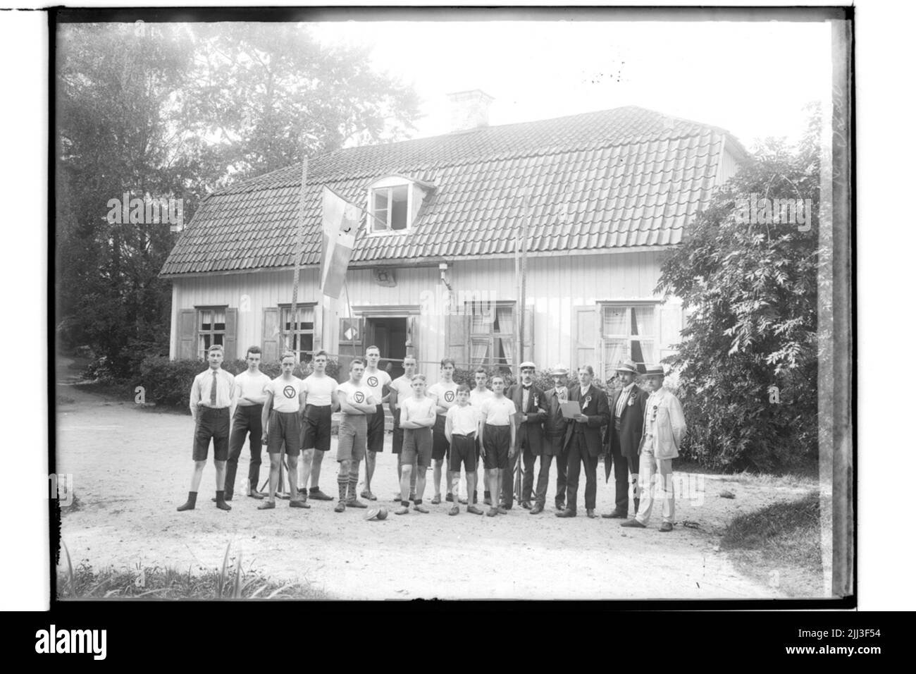 K.F.U.M. Örebro. Sommarro, between Glomman and Södra Ladugårdsängen ...