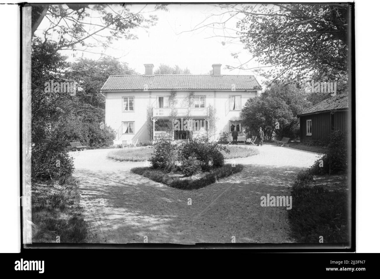 Vintrosa parsonage, two -storey residential building, 3 people. Church ...